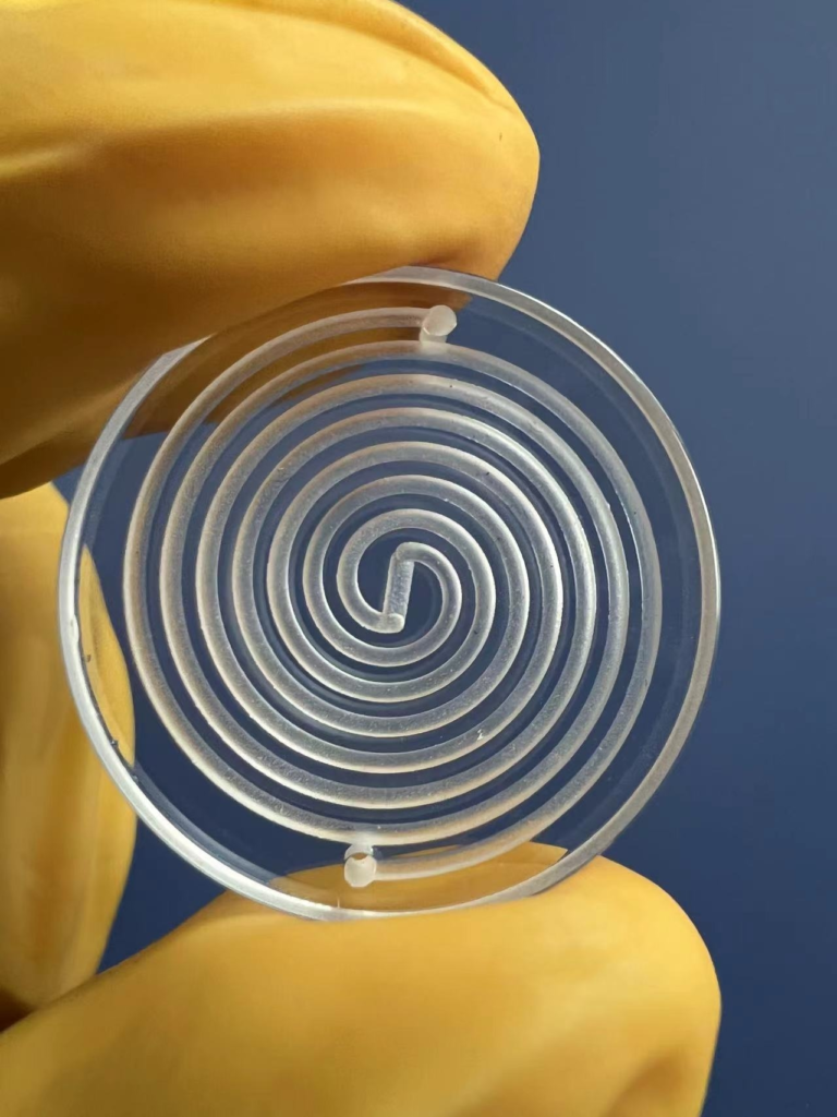 Sub-millimeter groove in glass - Sinoptix | Optical components