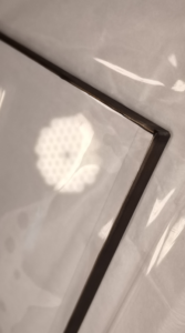 Sapphire window with blackened edges - Sinoptix | Optical components